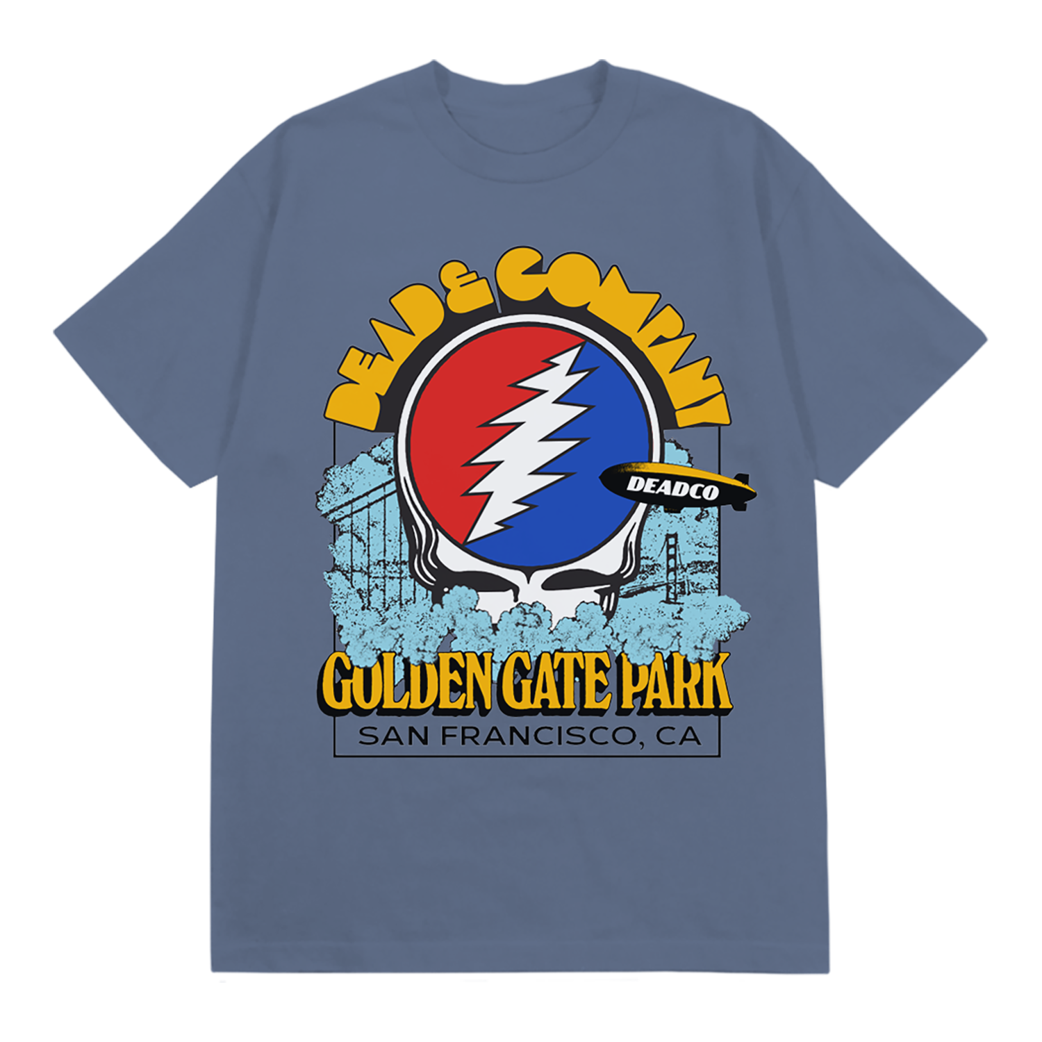 Dead & Company Blue Jean Clouds Tee